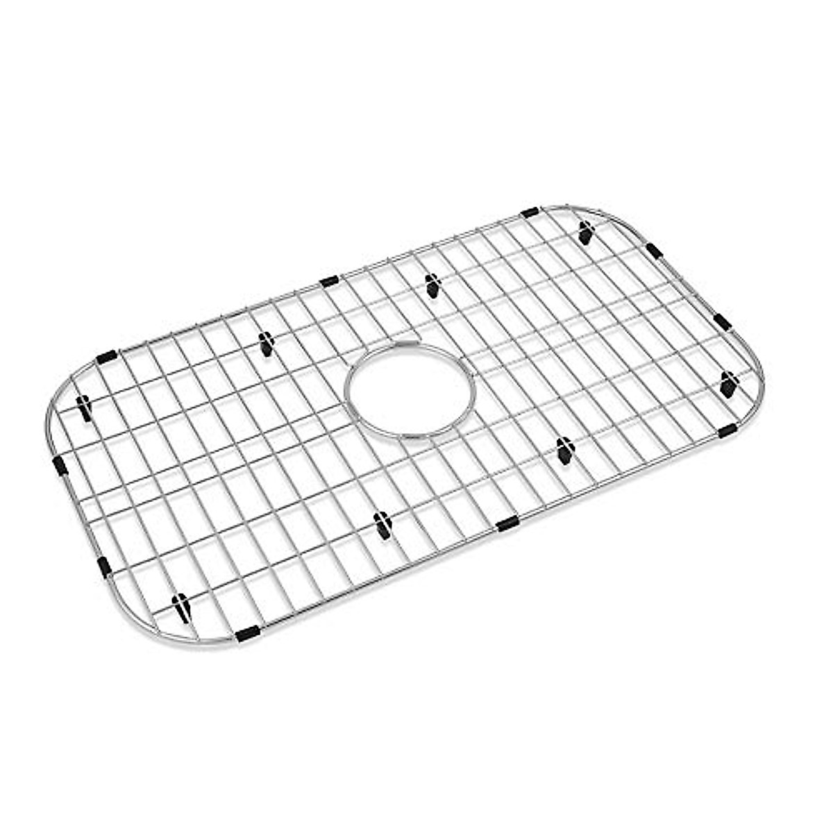Serene Valley Kitchen Sink Bottom Grid and Sink Protector NDG3019, 304 Premium Stainless Steel, dim 26" x 14 1/8"