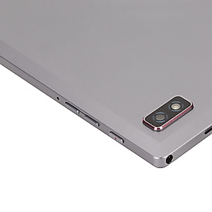 Tablet PC, 5G WiFi Dual Card Dual Standby 100-240V 10.1 Inch Tablet Gray 8MP Front 13MP Rear for Drawing for Android 12 (US Plug)