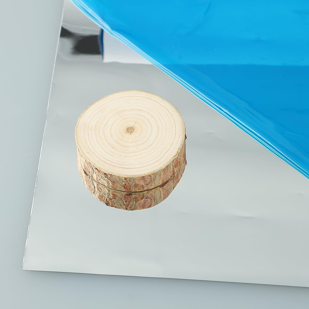 MANMAOHE 2Pcs Large Flexible Mirror Sheets 19.7x39.4 Inch Self Adhesive Non Glass Mirror Tiles Plastic Cuttable Full Body Mirror Sheet Large Mirror Stickers for Bathroom Bedroom Home Wall Decor(2pcs)