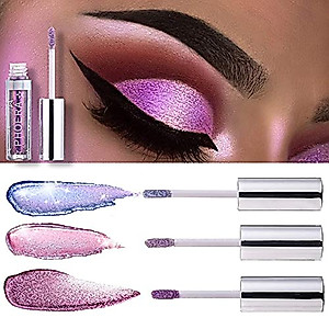 Corleone Glitter Eyeshadow, Shiny Liquid Eyeshadow Eyeliner, Long Lasting Quick-Drying Opaque Gel-Based Formula Creates High-Impact Multi-Dimensional Eye Shadow Set, Gift for Girls and Women (A9)