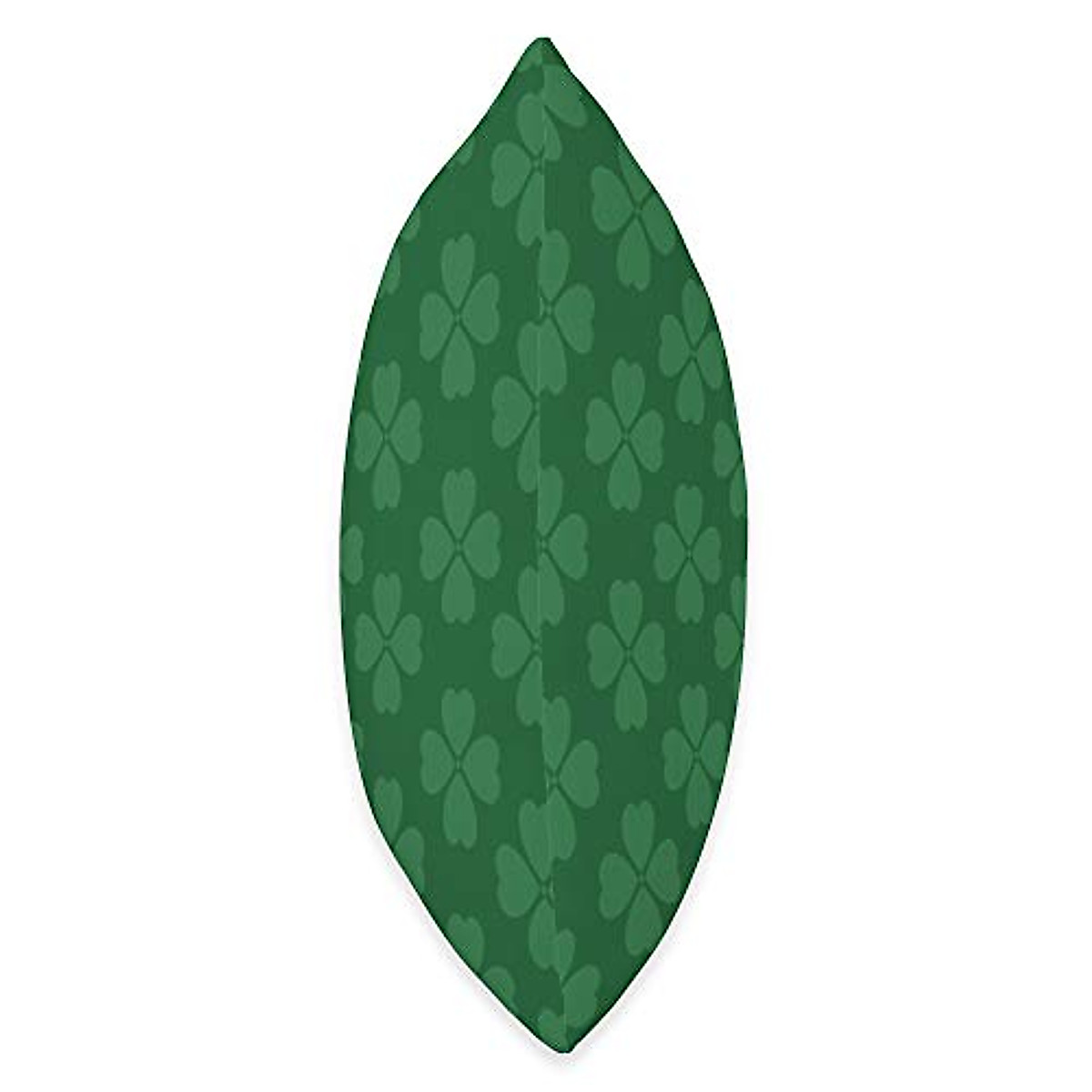 Irish Green Four Leaf Clover Irish Shamrock Green Four Leaf Clovers Throw Pillow, 16x16, Multicolor