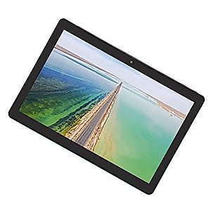 10.1 Inch Tablet, MTK6753 CPU HD Tablet 1280x800 100‑240V 4GB RAM 64GB ROM for Travel for Home (US Plug)