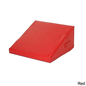 Foamnasium Wedge, Indoor Foam Playset, Soft Toddler and Active Kids Play Foam Wedge for Crawling, Climbing, Sliding and Jumping, Made in the US, Red