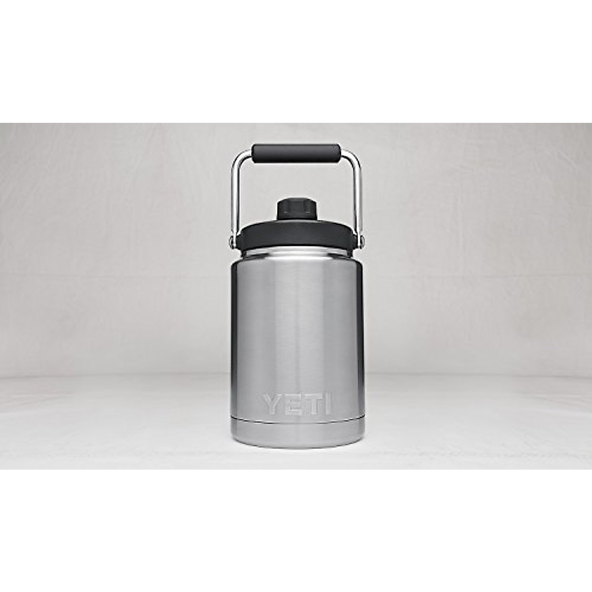 YETI Rambler Vacuum Insulated Stainless Steel Half Gallon Jug with MagCap, Stainless Steel