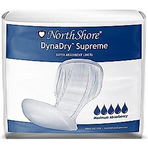 NorthShore DynaDry Supreme Liners, X-Large, Pack/28
