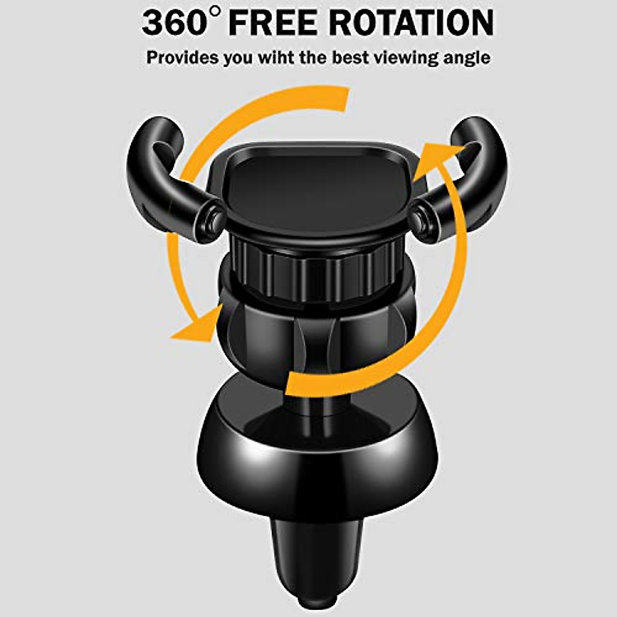 Car Mount Air Vent Cell Phone Holder Pop Cup Suction Car Mount for Collapsible Grip/Socket Mount Dashboard Desk Wall Bracket for GPS Navigation All Smartphones