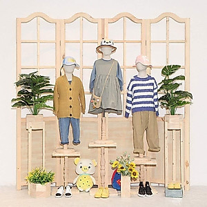 Mannequin Display Stand Child Mannequins Child Mannequin Rack Clothing Store Mannequin Window Display Stand ( Size : Small ) ( )