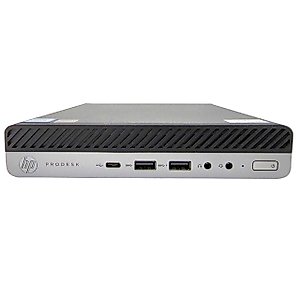 HP ProDesk 600G4 Micro Desktop Computer | Hexa Core Intel i5 (3.2) | 32GB DDR4 RAM | 1TB SSD Solid State | Windows 11 Professional | Home or Office PC (Renewed)