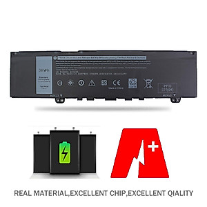 38Wh F62G0 Laptop Battery for Dell Inspiron 13 5370 7370 7373 I7373 7380 7386 P83G P83G001 P83G002 P87G001 P87G Vostro 13 5370 Series F62GO RPJC3 0RPJC3 39DY5 039DY5