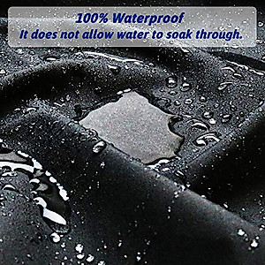 Utheer 7113 Grill Cover for Weber Q100 Q1000 Q1200 Q200 Q2000 Q2200 Series, Fits Weber 50060001 51060001 54060001 Liquid Propane Grills, Waterproof and UV Resistant