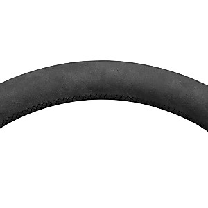 MEWANT Dark Gray Quilted Steering Wheel Cover for Mercedes Benz C-Class AMG 63 2009-2011 / GLK-Class GLK 350 2008-2012 / SLR-Class SL-Class AMG 63 65 SLK-Class AMG 55