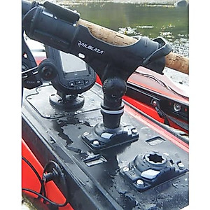 RAILBLAZA Kayak StarPort HD Rectangular Mount Base, Compatible with Many RAILBLAZA Accessories for Fishing, Hunting Outdoors