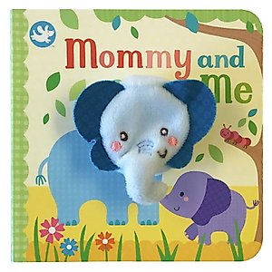 Mommy and Me Finger Puppet Board Book for babies and toddlers, new moms, baby shower or Mother's Day gifts (Finger Puppet Book)