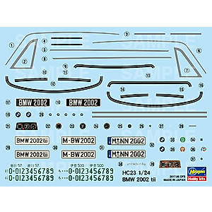Hasegawa HC23 BMW 2002 tii 1/24 kit