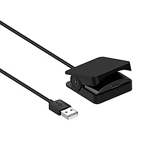 Chofit Charger Compatible with Amazon Halo Charger Cable, Replacement Charger Cable Cord for Amazon Halo Smartwatch, 3.3Ft Sturdy Power Charging Cord (Black,1Pack)