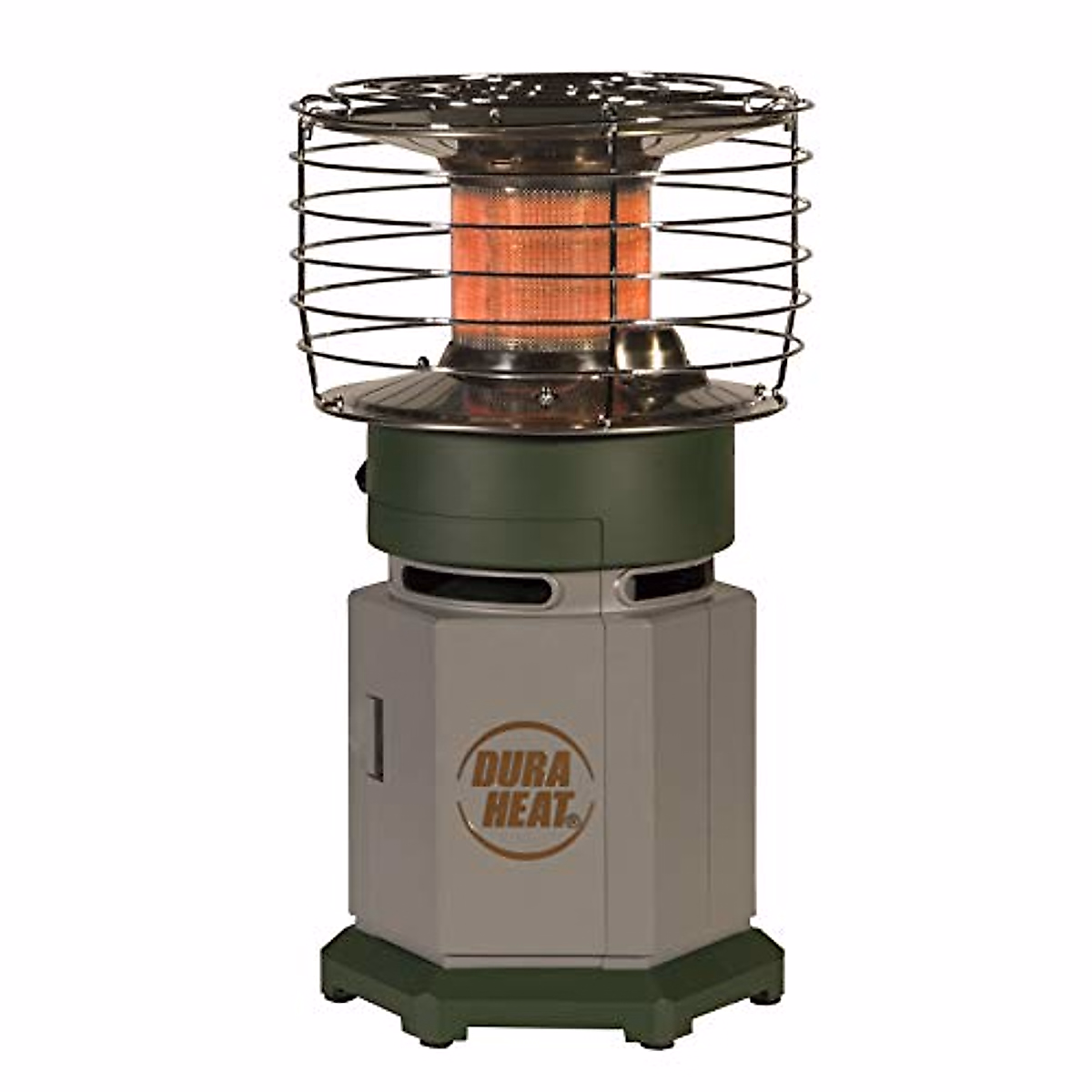 Dura Heat LP10-360 Single Tank Portable 360 Degree Indoor Outdoor Propane Heater, 10,000 BTU