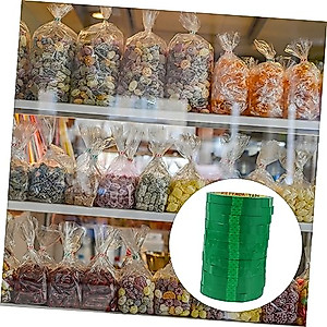 Outanaya 12pcs strap on bag tying tape DIY tying tape packaging bag tapes bag sealing tying tapes convenient tying tape strapping packing bag adhesive tape Multifunction Sealing tape bopp