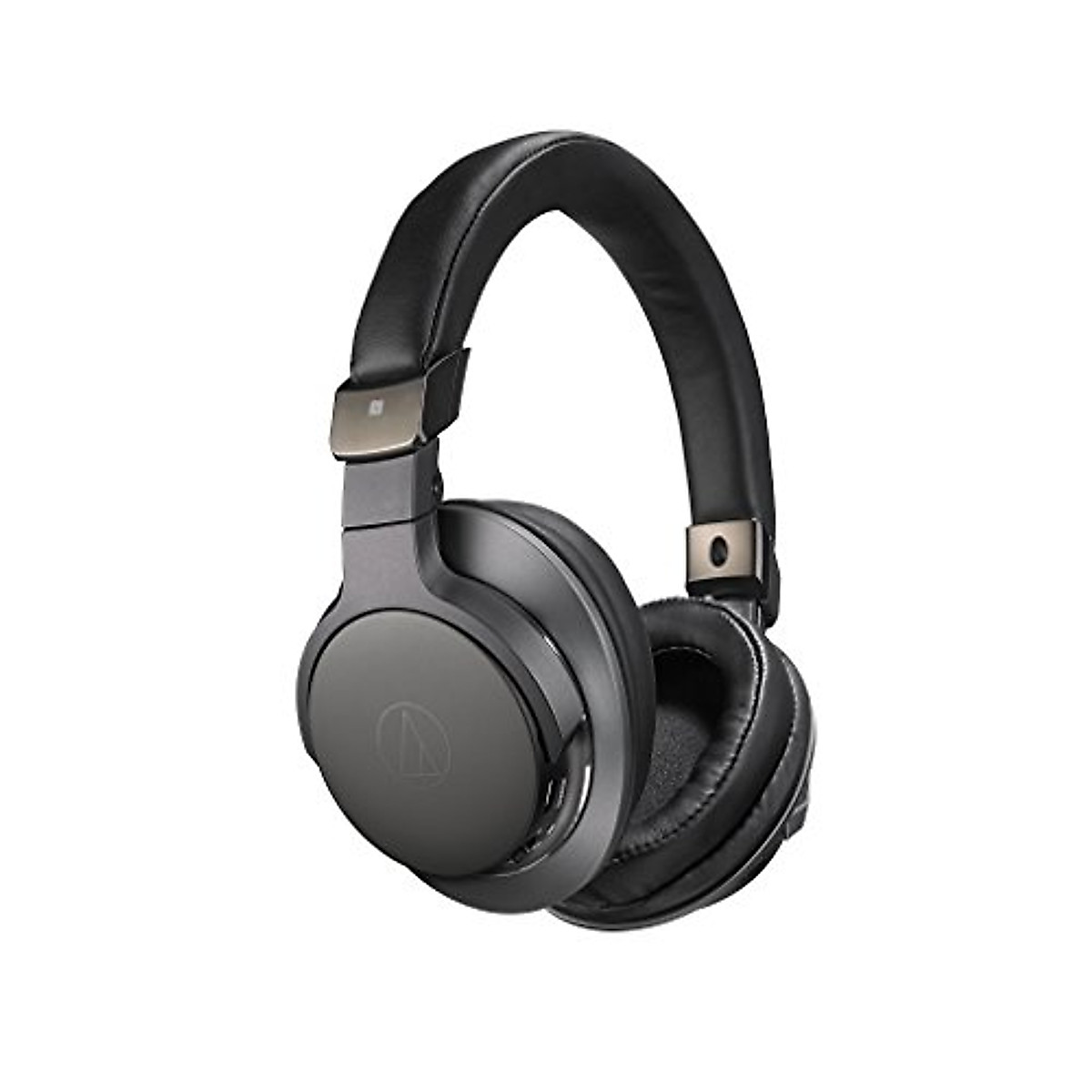 Audio-Technica ATH-SR6BTBK Bluetooth Wireless Over-Ear High Resolution Headphones with Mic & Control, Black