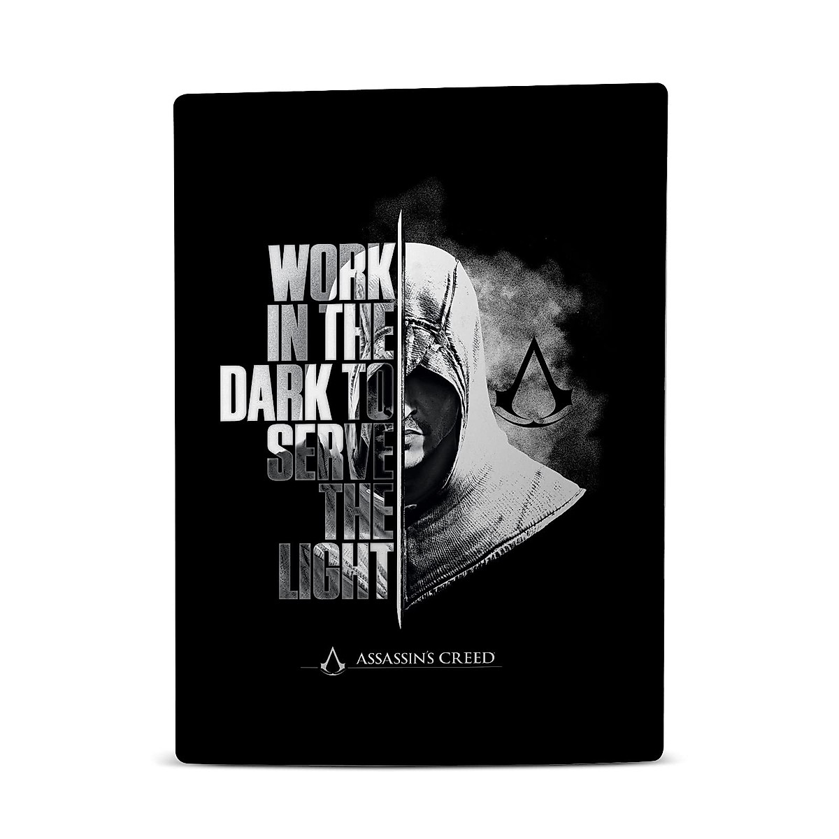 Head Case Designs Officially Licensed Assassin's Creed Half Legacy Typography Vinyl Faceplate Gaming Skin Decal Compatible With Sony PlayStation 5 PS5 Disc Edition Console & DualSense Controller