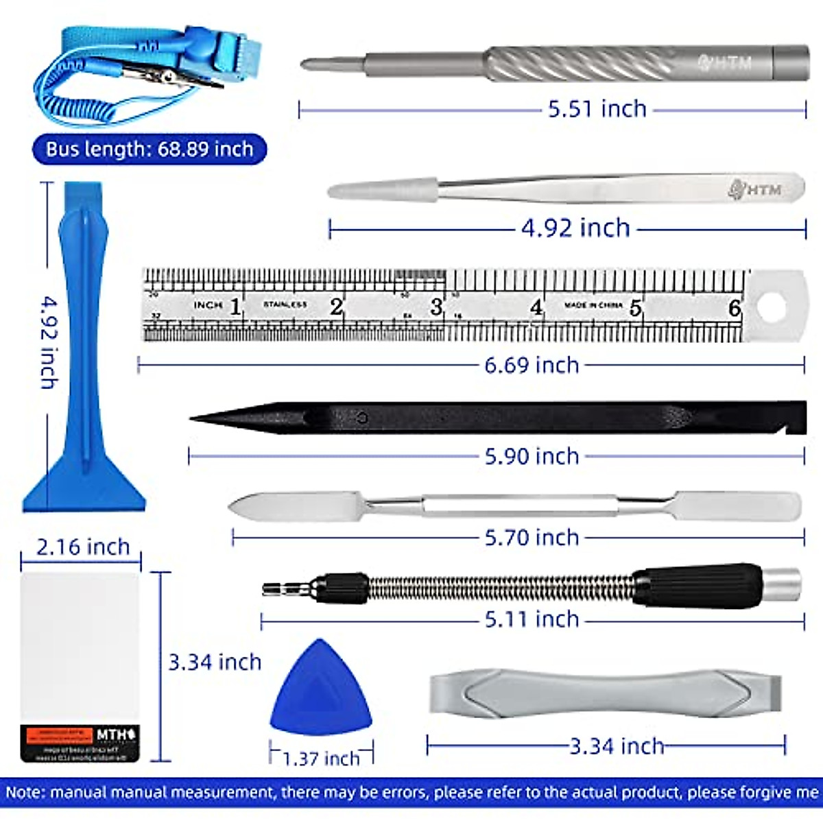 HengTianMei Screwdriver Sets 141 Piece Electronics Precision Screwdriver with 120 Bits Magnetic Repair Tool Kit for iPhone, MacBook, Computer, Laptop, PC, Tablet, PS4, Xbox, Nintendo, Game Console