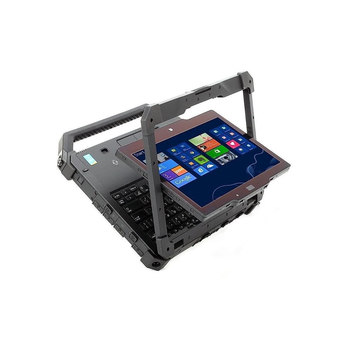Dell Latitude Rugged 7214 2-in-1 11.6" Touchscreen Laptop Computer, Intel Dual Core i7-6600U, 16GB RAM, 256GB SSD, Backlit Keyboard, HDMI, Windows 10 Pro (Renewed)