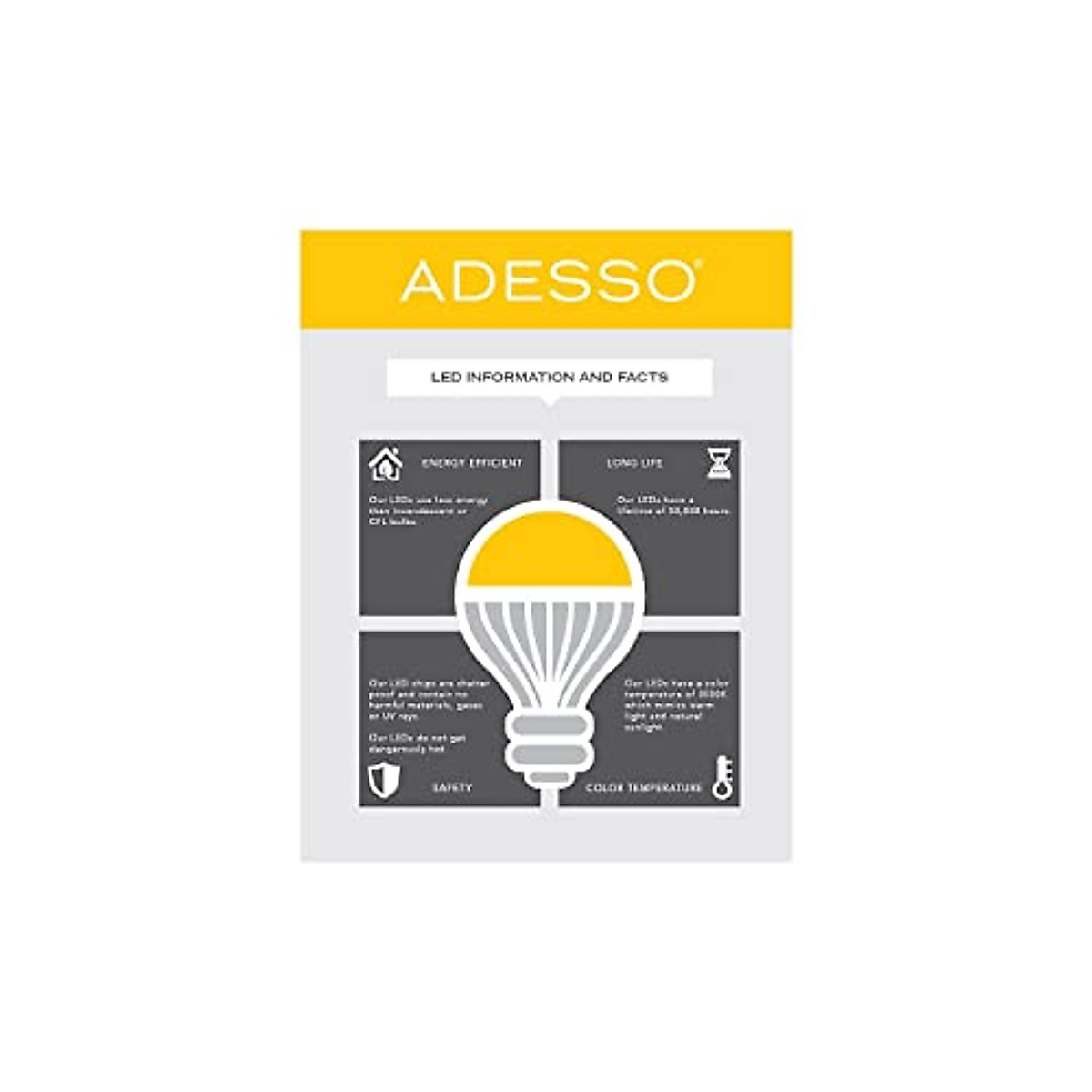 Adesso 3162-22 Kaye LED Desk Lamp Wireless Charging, 7W LED, 5W QI, USB Port, Indoor Lighting Lamps