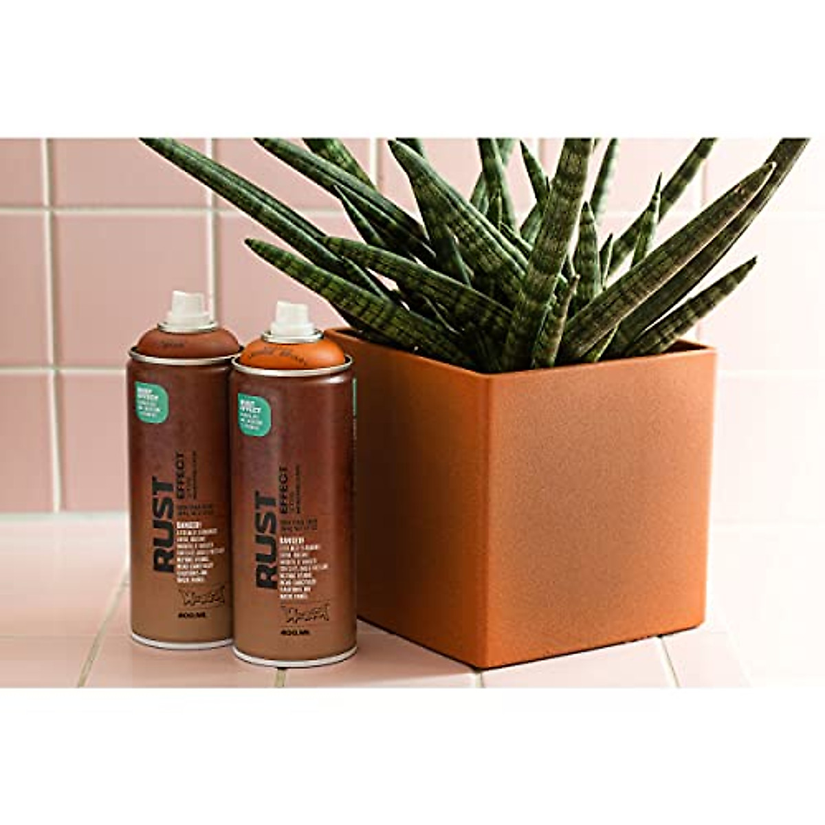 Montana Cans Effect Rust Spray Paint, 400ml, Orange Brown