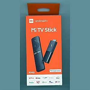 Xiaomi Mi TV Stick, 1GB RAM + 8GB ROM 1080P HDR, Quad Core 64 Bit Android 9.0 - Direct Replacement of Mi TV Box S