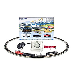 Bachmann Trains - The Stallion Ready To Run Electric Train Set - N Scale