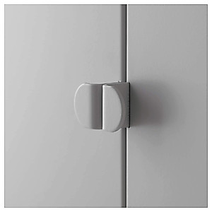 IKEA Lixhult Cabinet, Metal, Gray