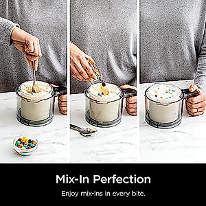 VRINO 2/4/6PCS Creami Deluxe Pints, for Ninja Creamy Pints Lids, Pint Ice Cream Containers with Lids Airtight,Reusable Compatible NC301 NC300 NC299AMZ Series Ice Cream Maker,Blue+Green-2PCS