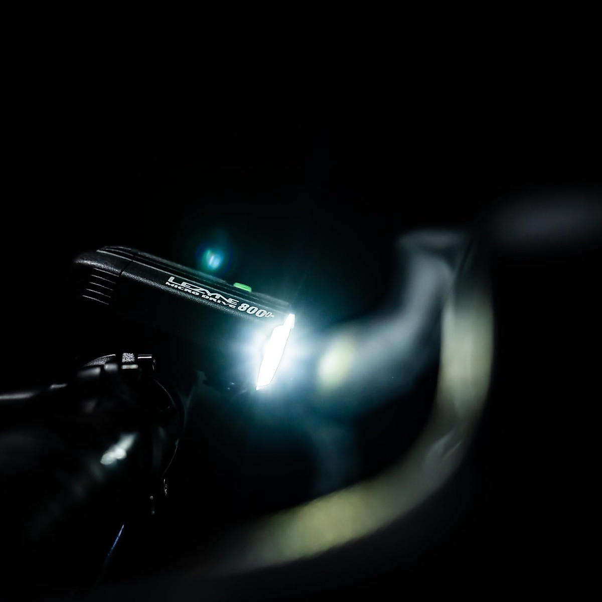 Lezyne Micro Drive 800+ Bicycle Front Light, 800 Lumen, White LED, Road, Mountain, Gravel Bike, USB-C Rechargeable
