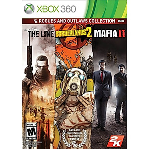 Rogues and Outlaws Collection Spec Ops: the Line, Borderlands 2, and Mafia II X Box 360 Pre-Owned
