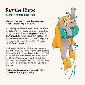 Aveeno Kids Continuous Protection Zinc Oxide Mineral Sunscreen Lotion for Children's Sensitive Skin with Broad Spectrum SPF 50, Tear-Free, Sweat- & Water-Resistant, Non-Greasy, 3 fl. oz