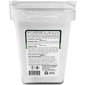 SimpleNature All Natural Borax Powder - 8 lbs - Multipurpose Cleaner, Laundry Detergent Booster & Deodorizer