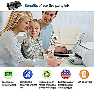 Cartlee 1 Black Remanufactured High Yield Laser Toner Cartridge Premium Replacement for Dell 2330, 2330D, 2330DN, 2350, 2350D, 2350DN 330-2650 Printers PK941 Ink Fits with PK496 PK937 DN