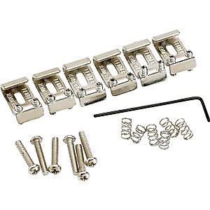 Fender American Vintage Stratocaster Bridge Saddles - Nickel, Medium
