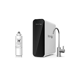 Waterdrop TSU 0.01μm Ultra-Filtration Under Sink Water Filter System and Waterdrop TSPP Under Sink Sediment Water Filter