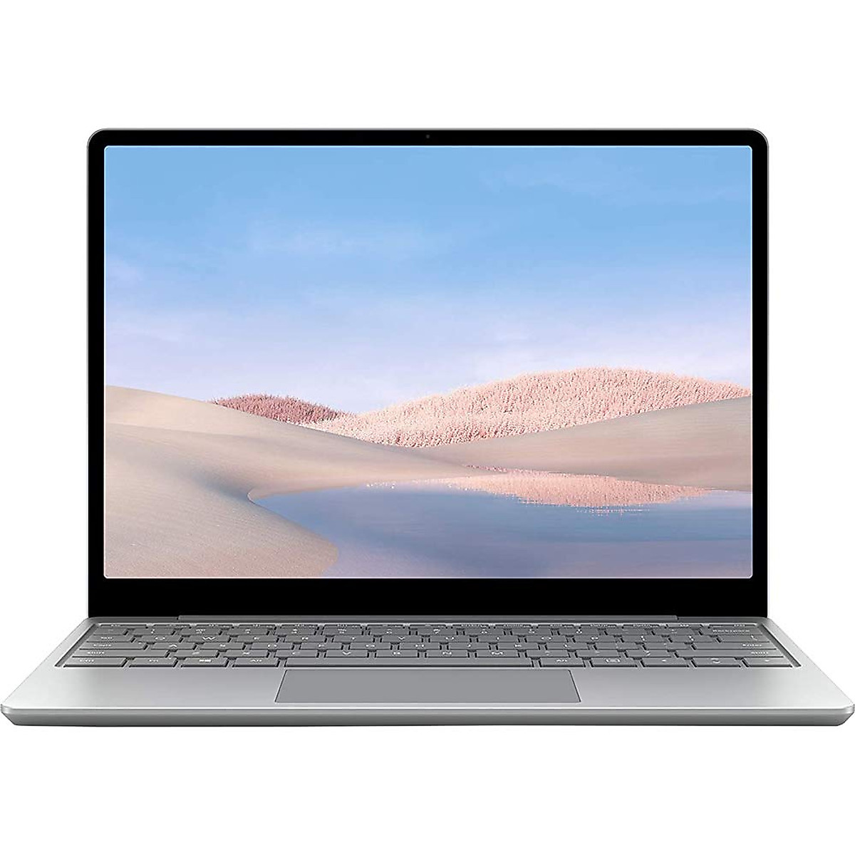 Microsoft THJ-00001 Surface Laptop Go 12.4 inch Intel i5-1035G1 8GB/256GB Touchscreen Platinum Bundle 365 Personal 1 Year Subscription for 1 User