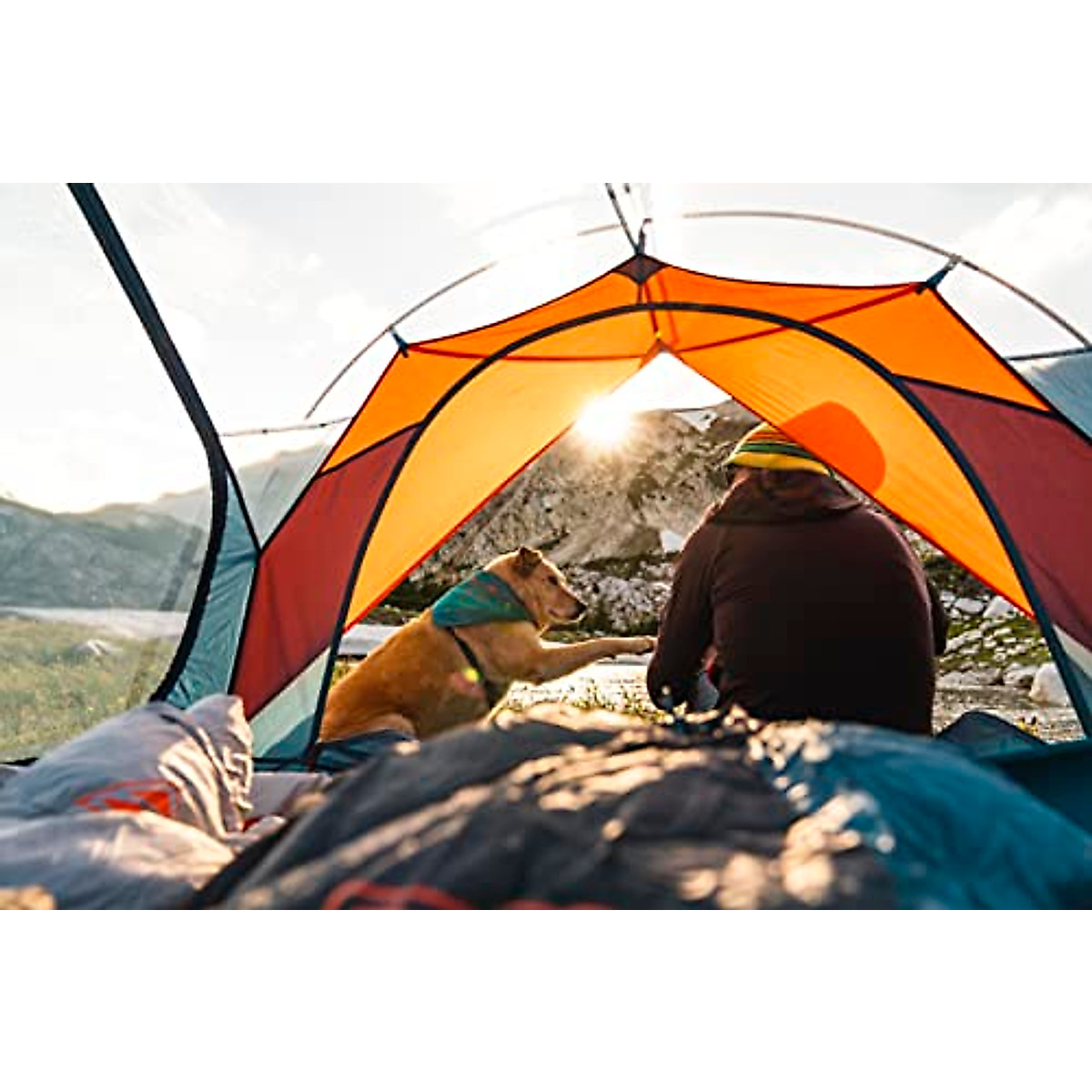 Kelty Cosmic Synthetic Fill 40 Degree Backpacking Sleeping Bag with Compression Straps, Compact and Lightweight, 2022 (Long)