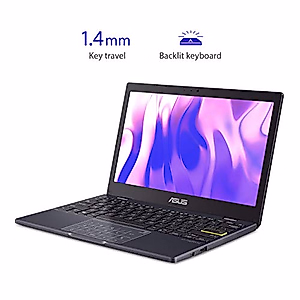 ASUS Laptop L210 11.6 in Display Intel N4020 Processor 4GB RAM 64GB eMMC Chrome (Renewed)