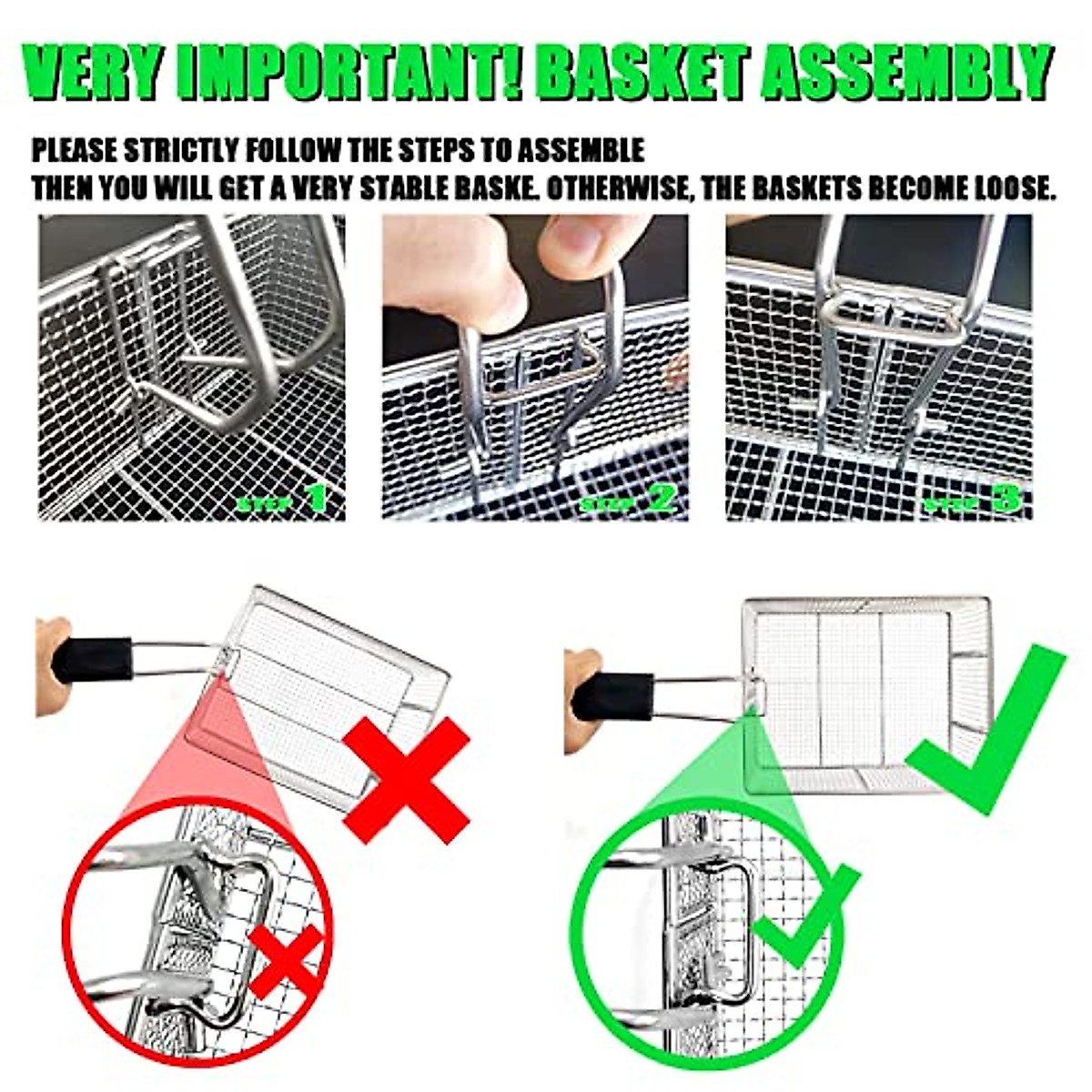 TOPKITCH Electric Deep fryer Stainless Steel Deep Fryer with Basket & Lid Capacity 10L(10.5QT) Electric Countertop Fryers for Home Kitchen and Restaurant with 60 Minute Timer, 1800 Watts, 120V