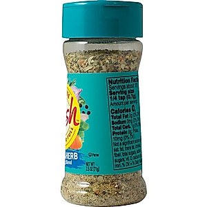 Dash Salt-Free Seasoning Blend, Garlic & Herb, 2.5 Ounce