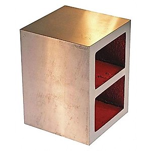 Box Parallel, 8in.H, 6in.L, 6in.W, Milled