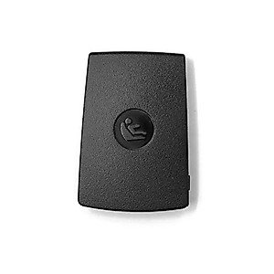 Jaronx for BMW Child Seat Anchor Cover, Rear Row Seat Safety Belt Anchor Cover for BMW Isofix Cover 1 Series E81 E82 F20 F21 /2 Series F22 F87 F23 / 3 Series E90 E91 F30 F31 F34 F80/X1 E84 (Black)