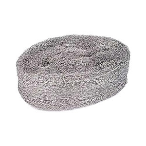 Steel Wool, Fine Steel Wool Fill Fabric Roll DIY Kit, Stainless Steel Wool Coarse Wire Wool Gap Blocker Hole Filler for Mice Control Hardware Cloth for Holes, Gaps, Vents, Siding, Pipeline (13Ft)