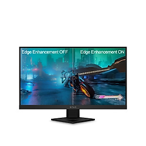 OMEN 25i Gaming Monitor, 1080p IPS FHD Display, 165Hz with 1ms Response Time, VESA HDR 400, NVIDIA G-SYNC Compatible, AMD FreeSync Premium Pro, VESA Mounting, Console Compatible, Eyesafe Screen, Black