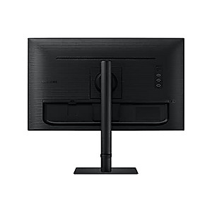 SAMSUNG S80A Computer Monitor, 27 Inch 4K , Vertical , USB C , HDR10 (1 Billion Colors), Built-in Speakers (LS27A800UNNXZA)