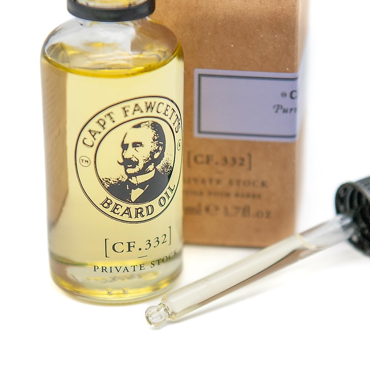 CAPTAIN FAWCETT Signature Series Beard Oils (Private Stock Beard Oil 10ml Travel Size)