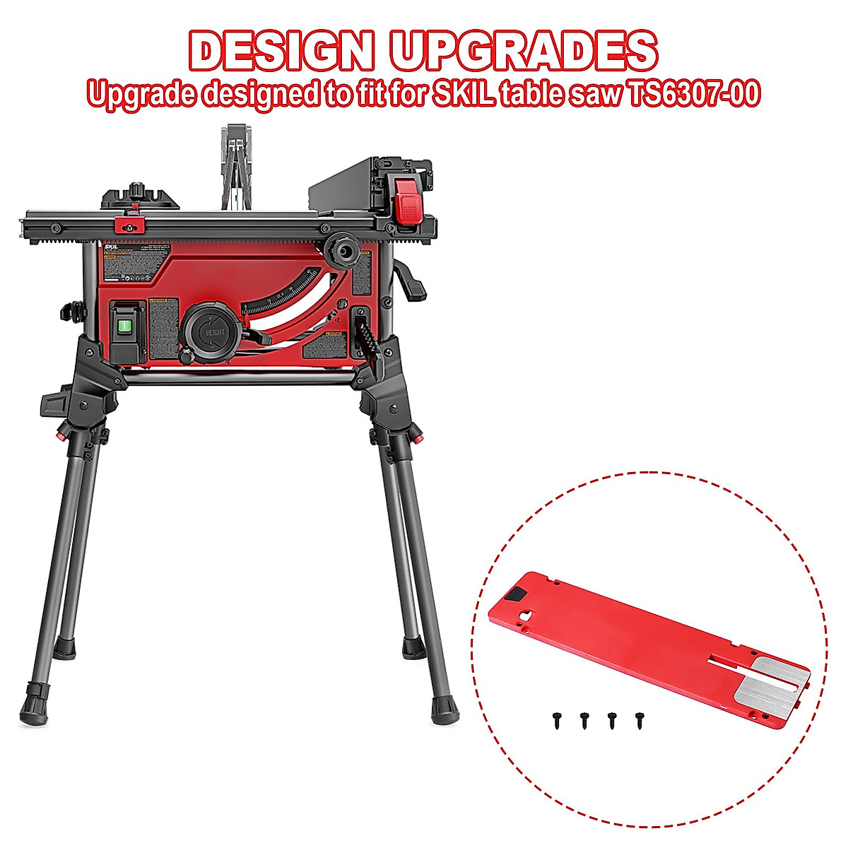 STZ6307 Zero Clearance Table Saw Insert Plate fits for SKIL Table Saw TS6307-00